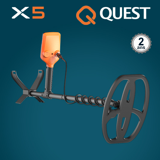 Quest X5 : le détecteur de métaux pour bien débuter